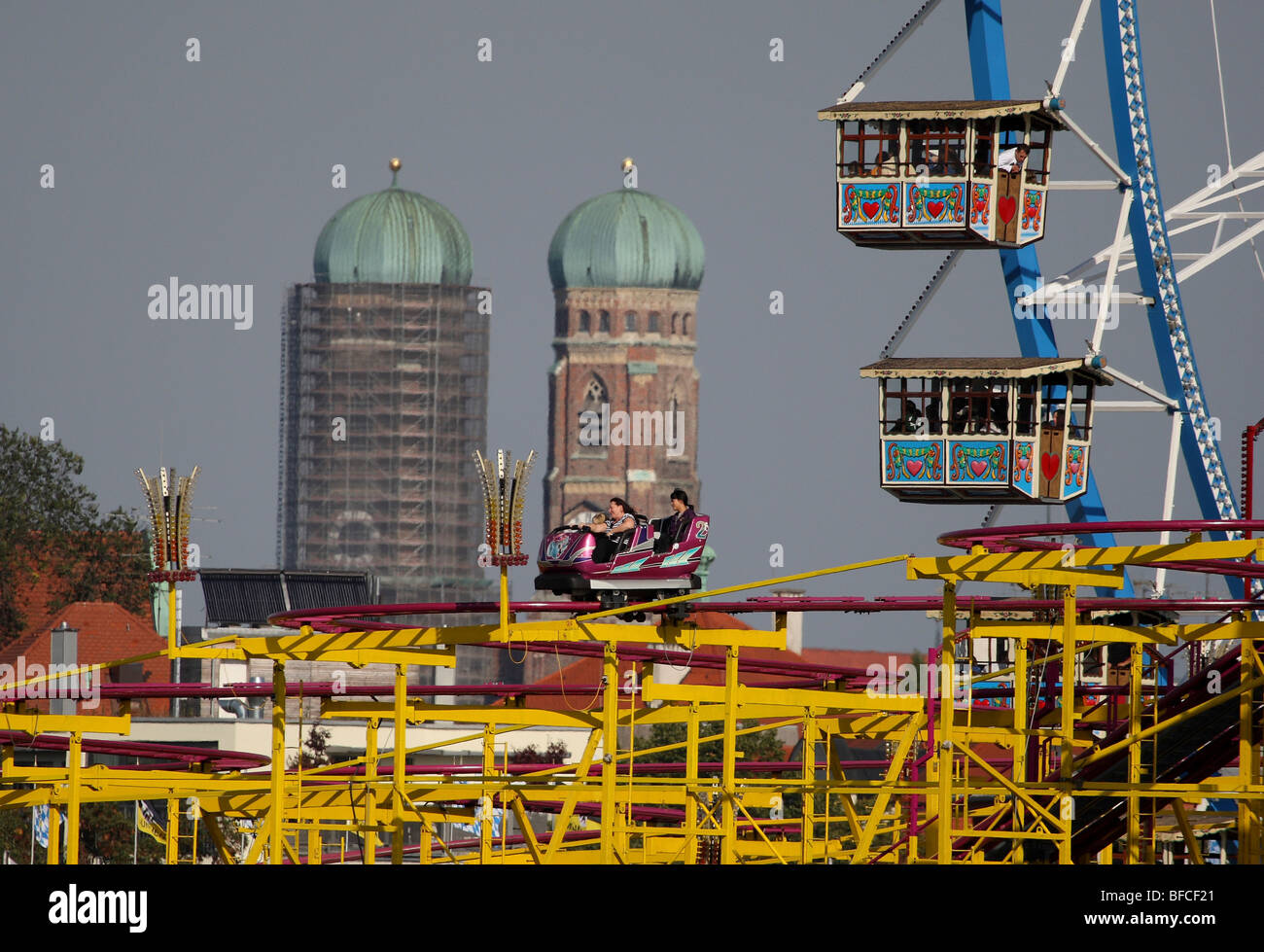 Oktoberfest, Beer Festival, Theresienwiese, Munich, Bavaria, Germany ...