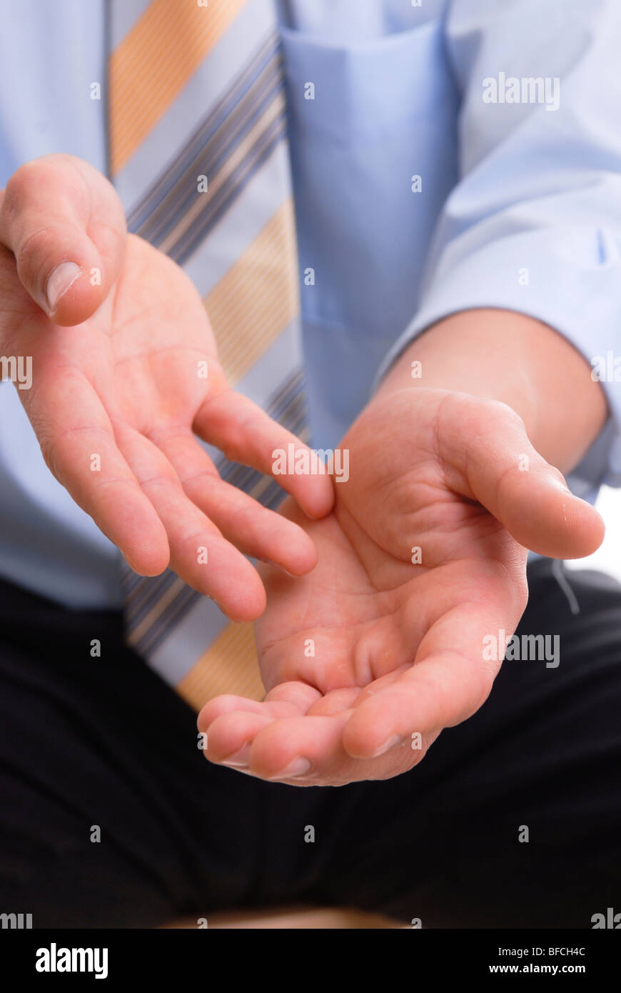 Body language hints hi-res stock photography and images - Alamy