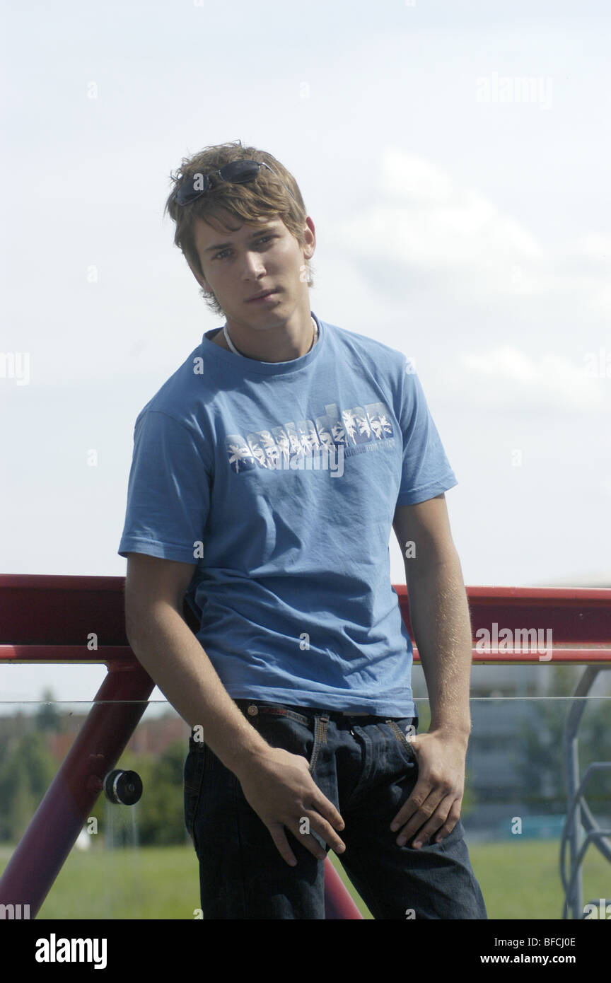 Man balustrade hi-res stock photography and images - Alamy