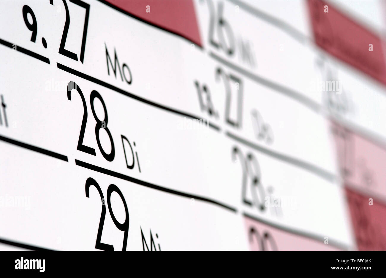 Future calendar hi-res stock photography and images - Alamy