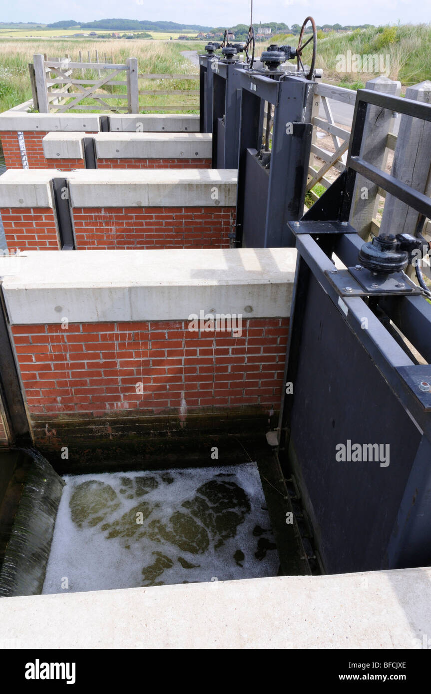 Warning of outfall hi-res stock photography and images - Alamy