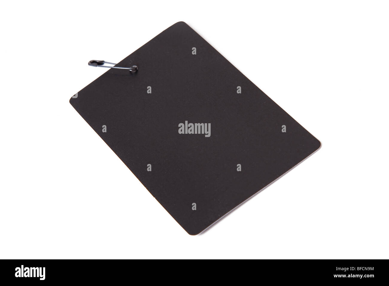 blank price tag on white background Stock Photo - Alamy