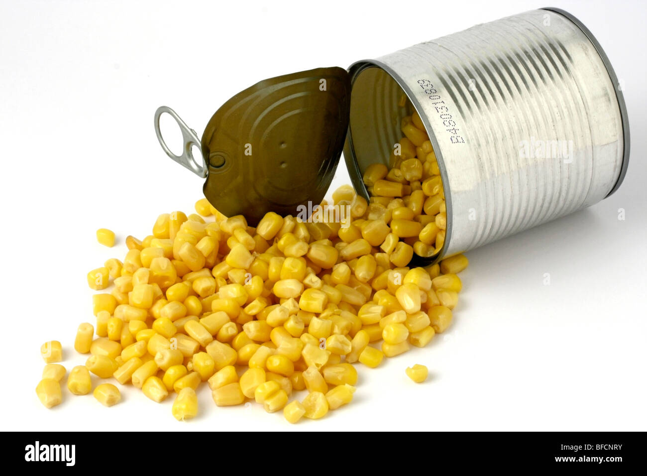 Canned sweet corn grains hi-res stock photography and images - Alamy