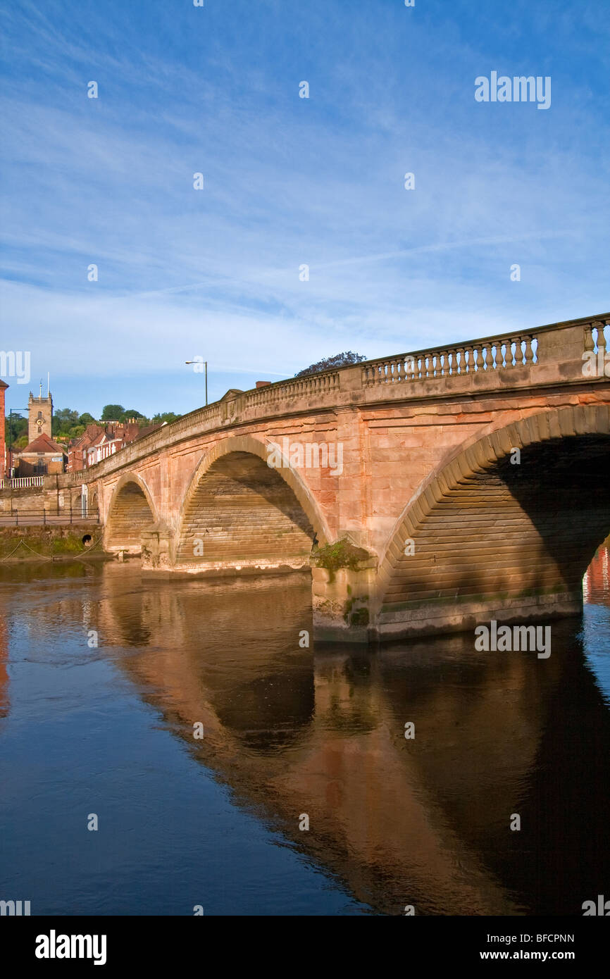 Bewdley Bridge And The River Severn Bewdley Worcestershire England