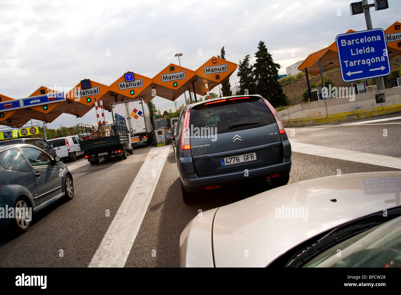 Highway Toll Booth High Resolution Stock Photography and Images - Alamy