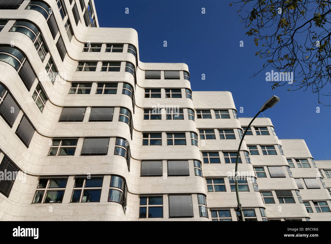 Berlin. Germany. Shell-Haus modernist architectural building 1932 ...