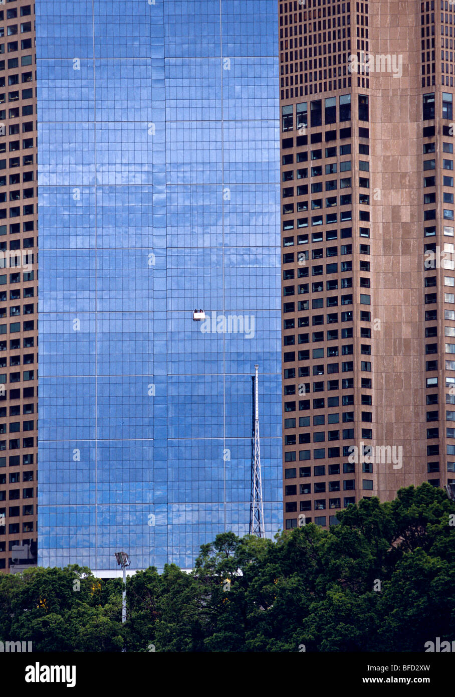 Window cleaners, Australia Stock Photo - Alamy