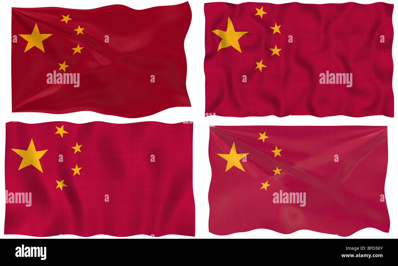 Great Image of the Flag of China Stock Photo - Alamy