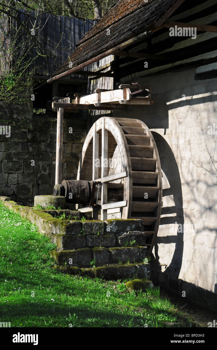 Old mill wooden millrace old hi-res stock photography and images - Alamy