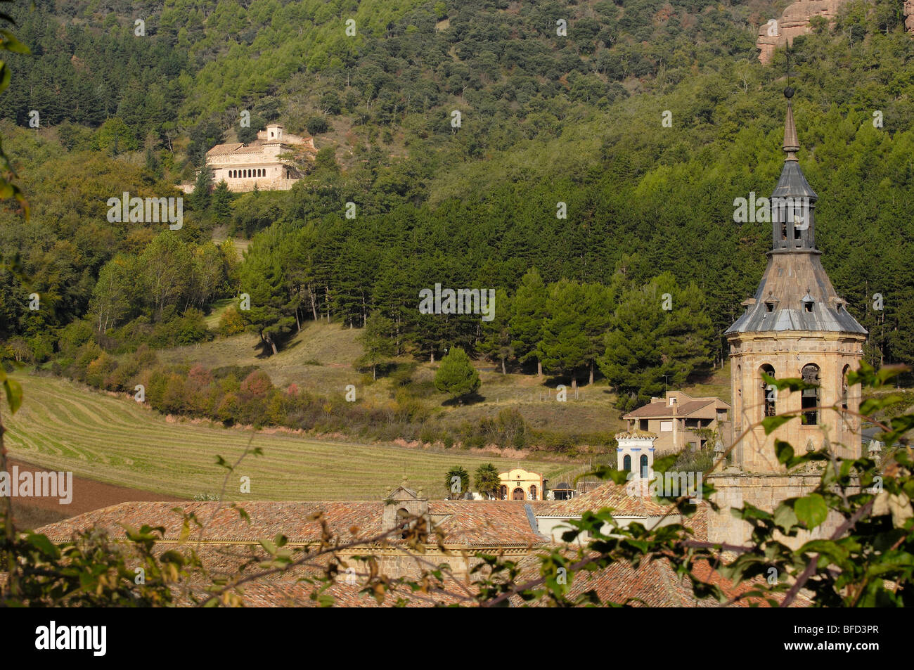 Monasteries of san millan de yuso and suso hi-res stock photography and ...