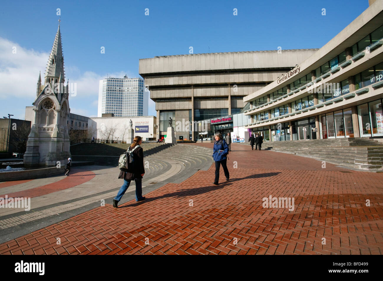 Birmingham Central Library, Chamberlain Square, Paradise Forum ...