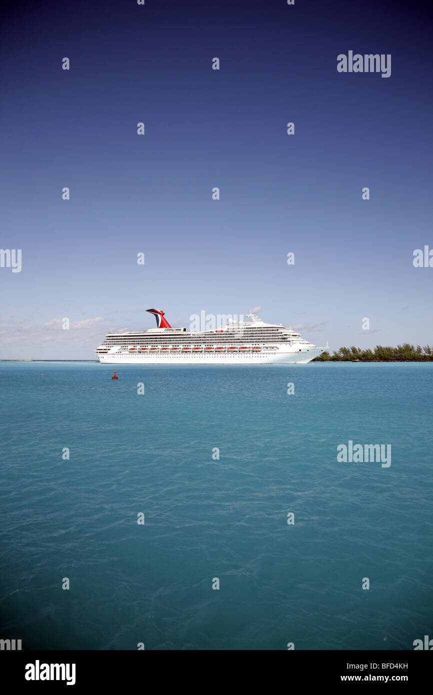 Carnival Triumph Cruise Ship in Nassau harbour Stock Photo - Alamy