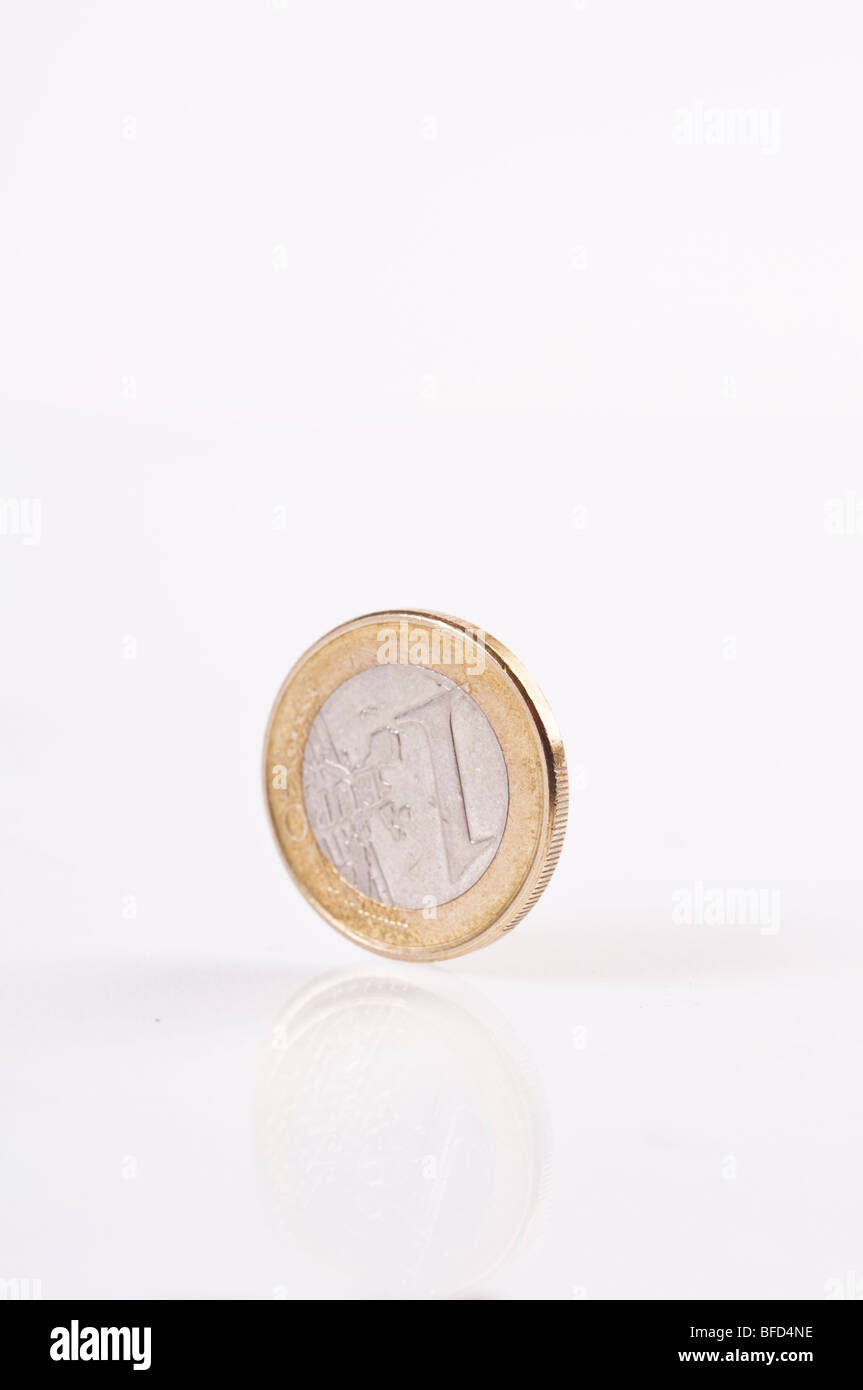 1 euro coin hi-res stock photography and images - Alamy