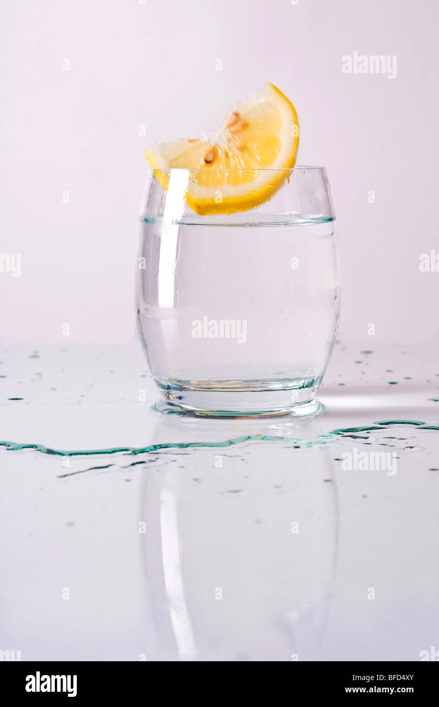 Glass of water Stock Photo - Alamy