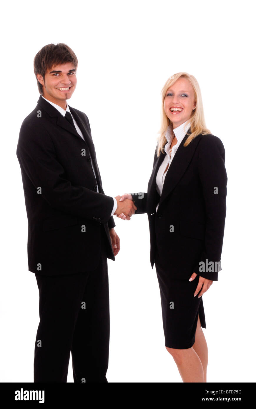 Hand shake photo Cut Out Stock Images & Pictures - Alamy