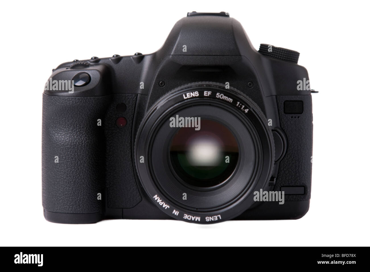 professional digital SLR camera isolated on white background Stock ...