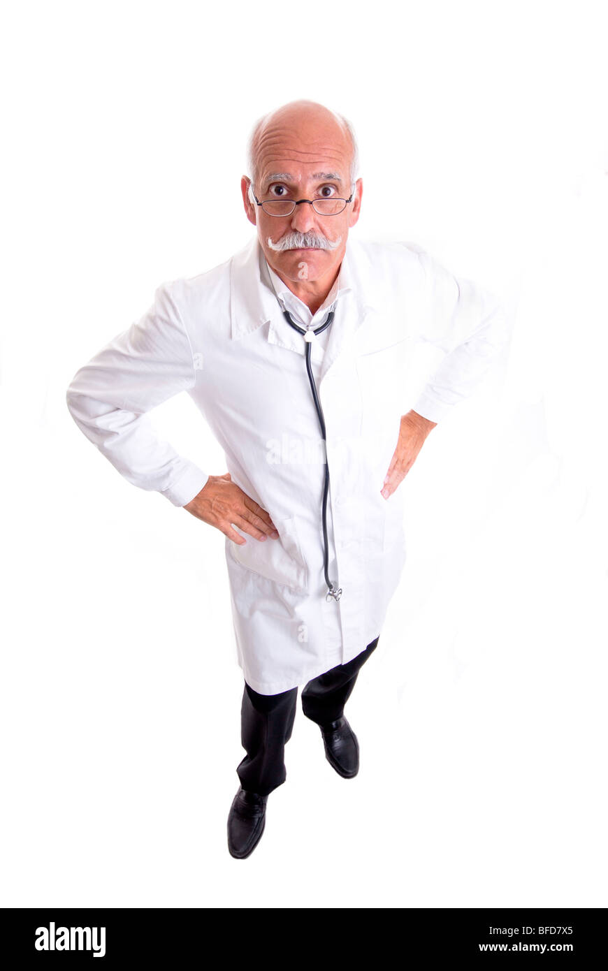 Bald doctor Cut Out Stock Images & Pictures - Alamy