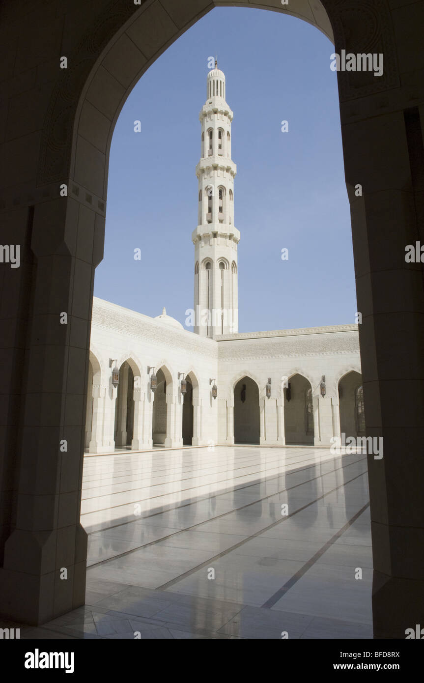 The Grand Mosque, Muscat Oman Stock Photo - Alamy