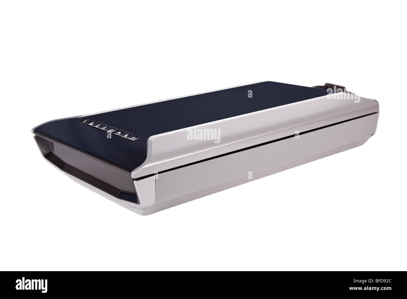 Flatbed scanner isolated on white background Stock Photo - Alamy