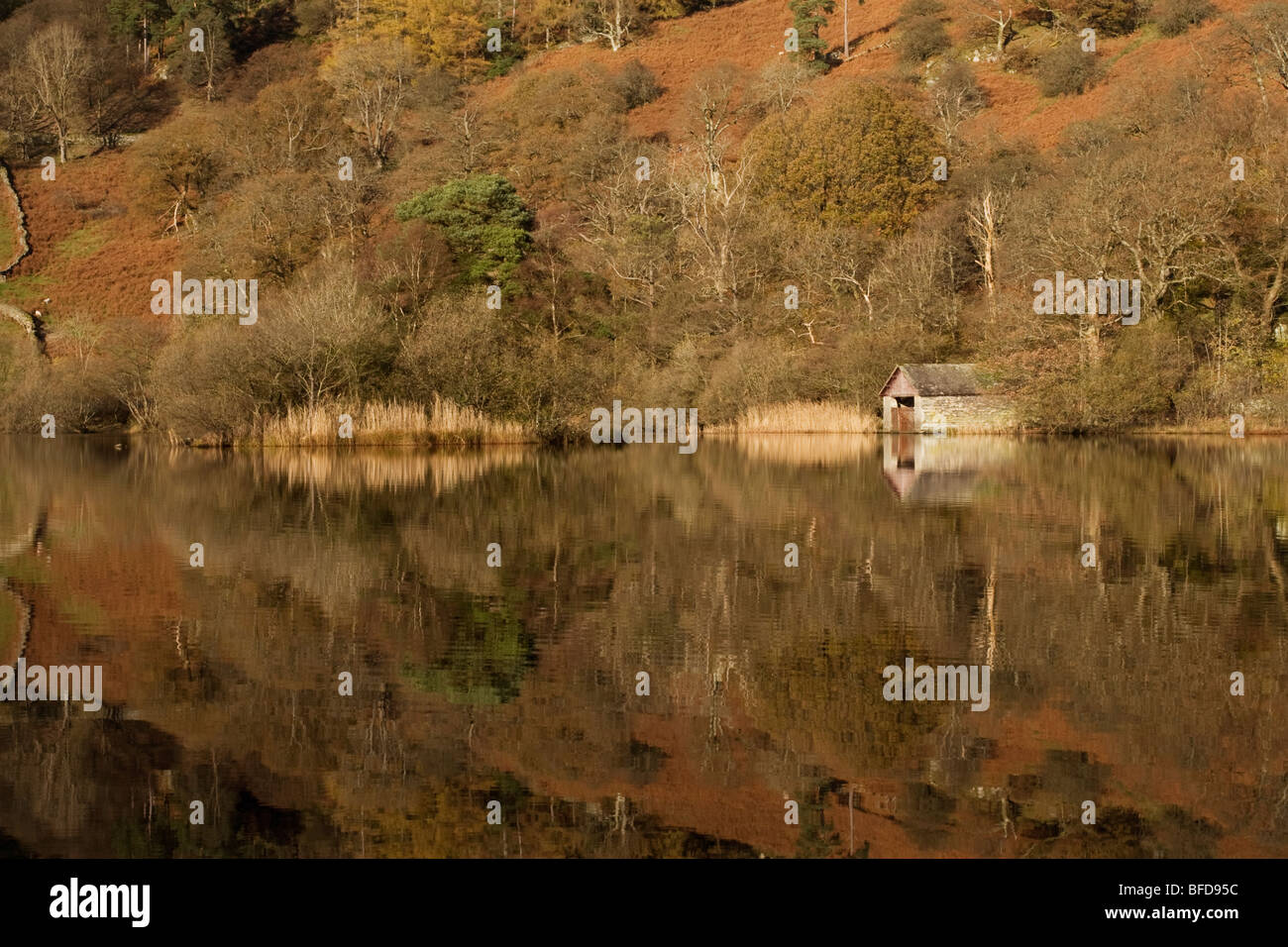 Rydal Water Lake District Reflection Stock Photo - Alamy