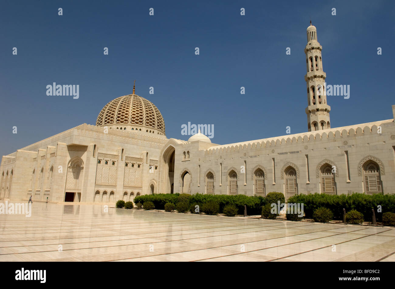 The Grand Mosque, Muscat Oman Stock Photo - Alamy