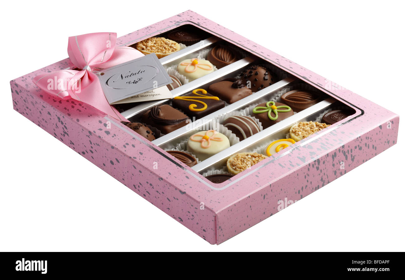 Box of chocolates Stock Photo - Alamy