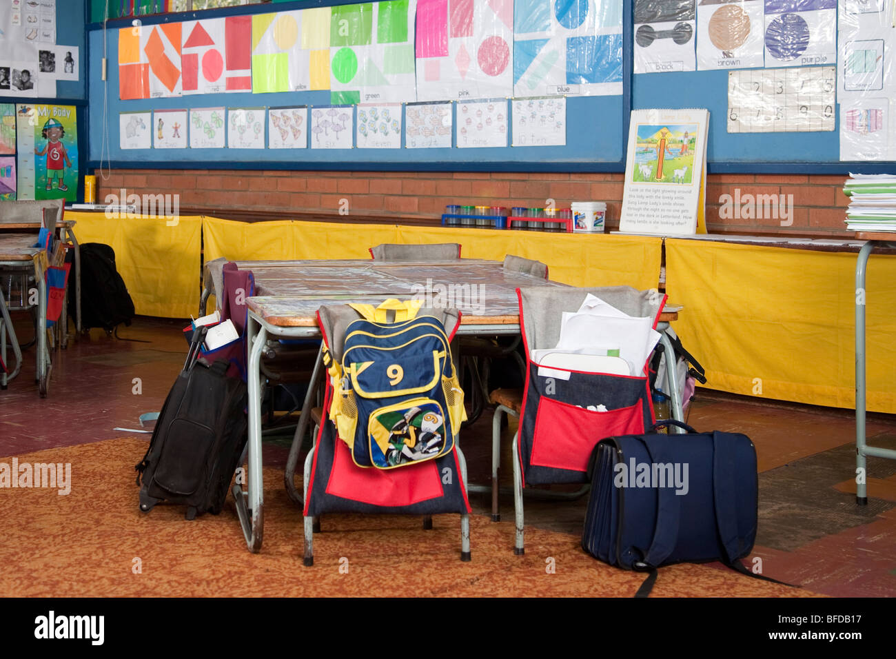 Elementary school classroom posters hi-res stock photography and images ...