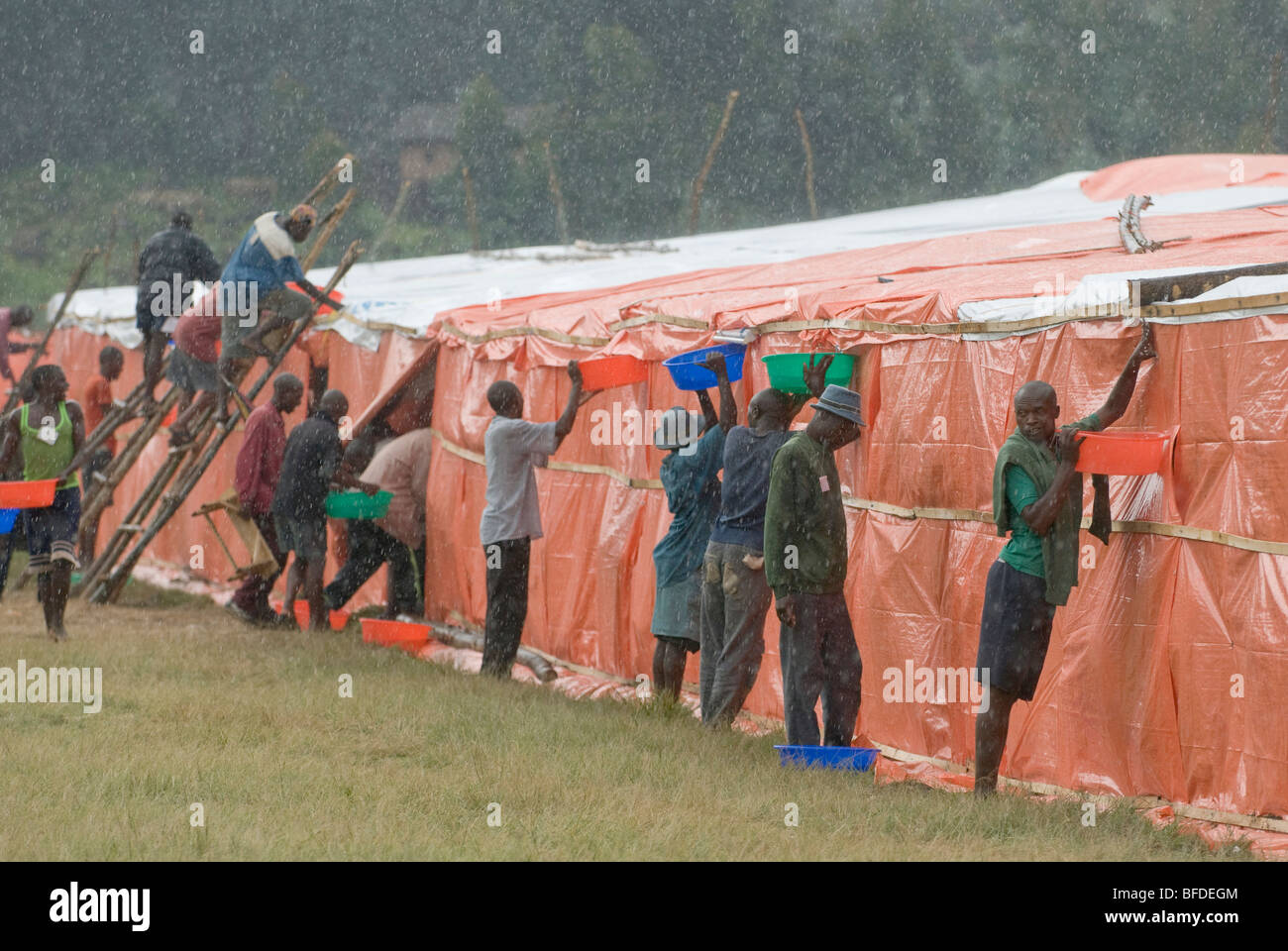 Reintegration camp, Mutobo, Rwanda Stock Photo - Alamy