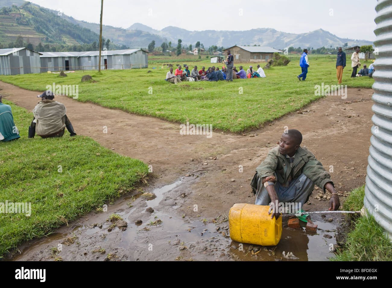 Reintegration camp, Mutobo, Rwanda Stock Photo - Alamy