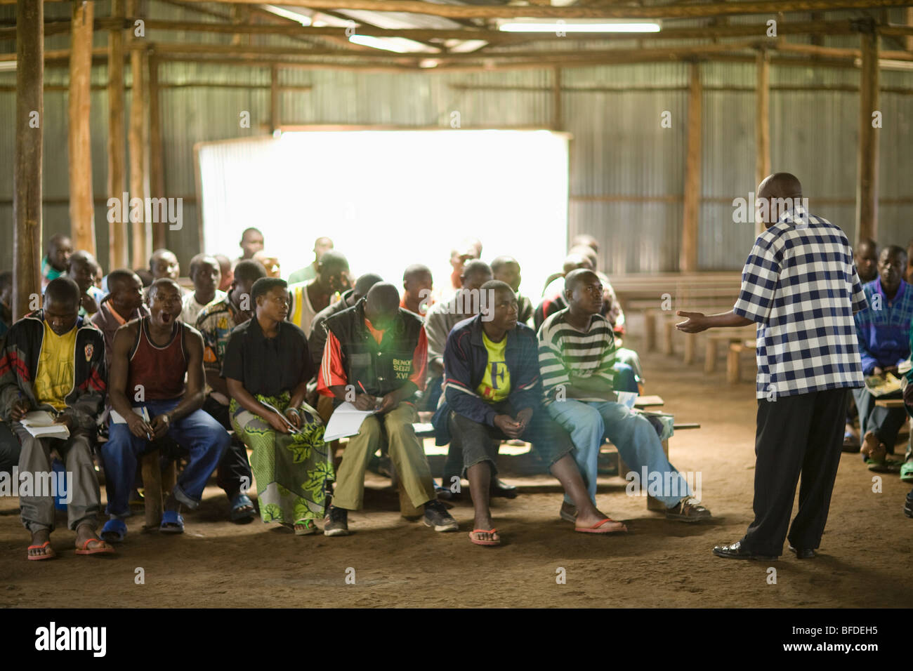 Reintegration camp, Mutobo, Rwanda Stock Photo - Alamy