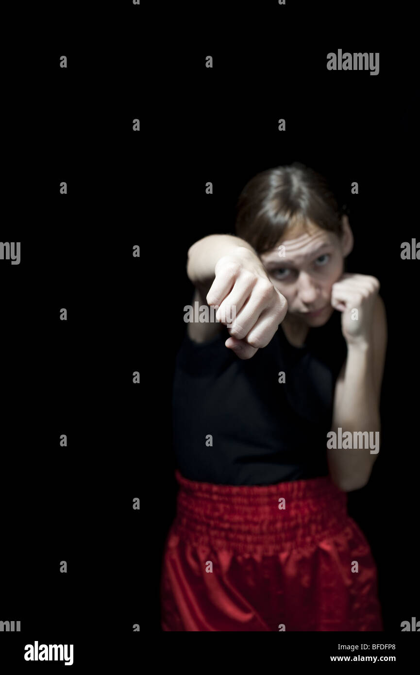 Throwing Punch High Resolution Stock Photography and Images - Alamy