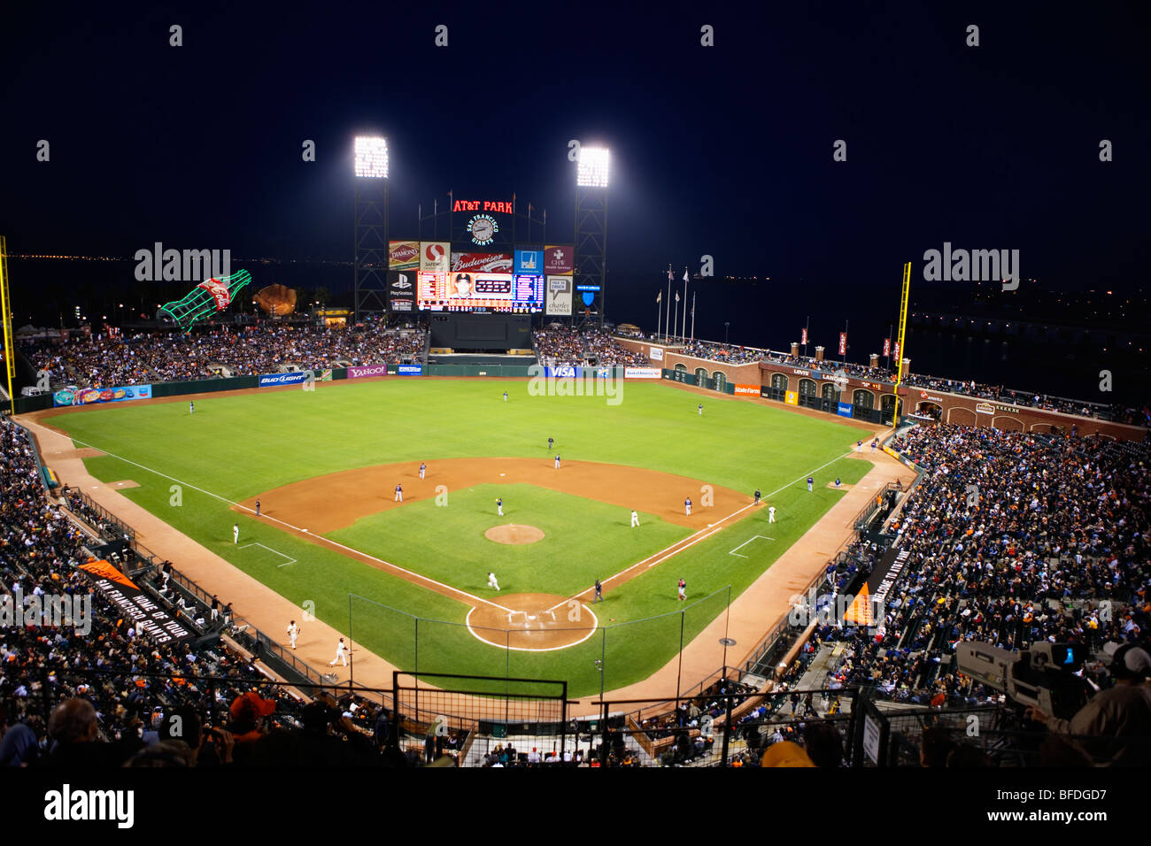 Baseball Field Home Plate View