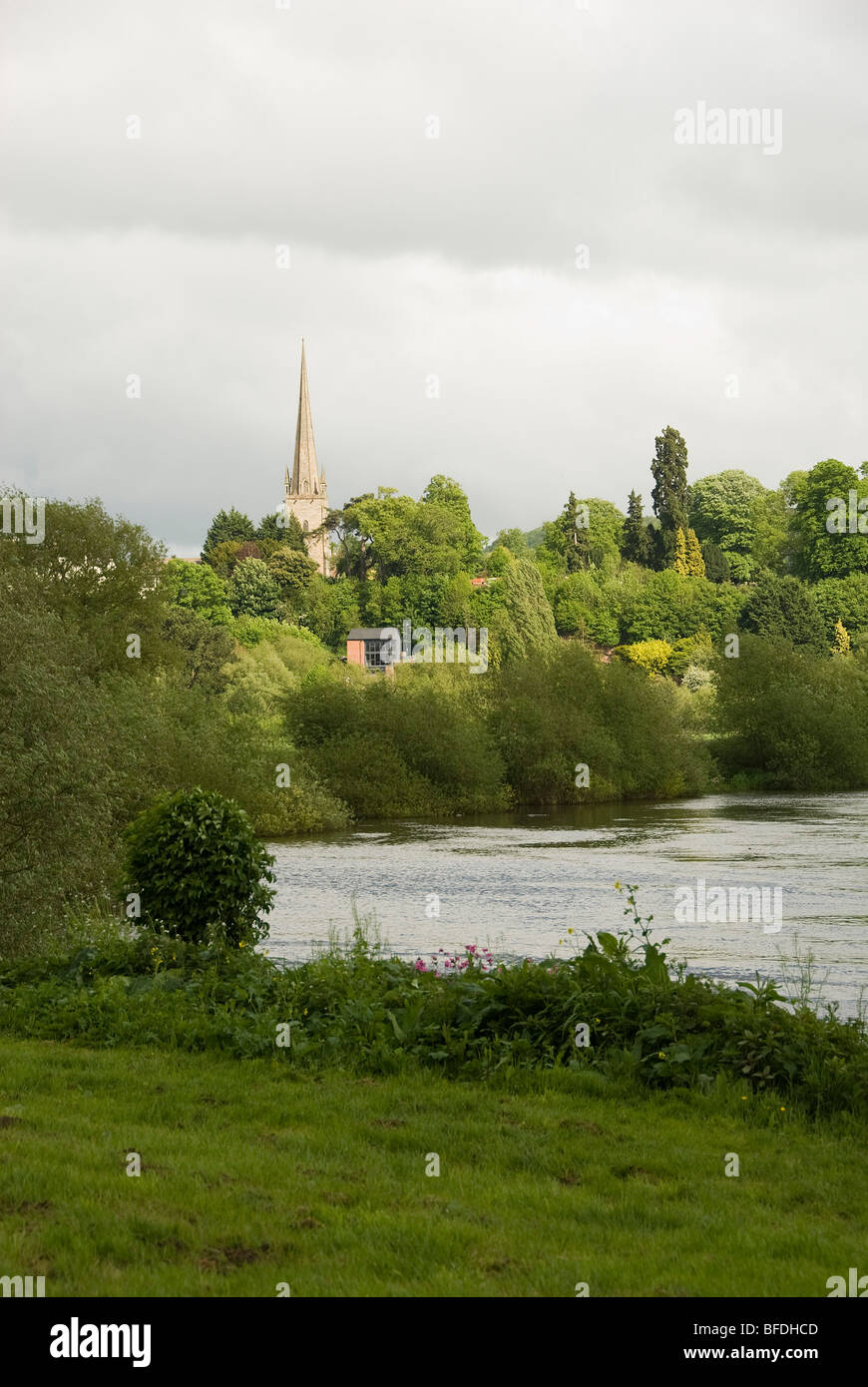 River Wye at Ross - on - Wye Stock Photo - Alamy