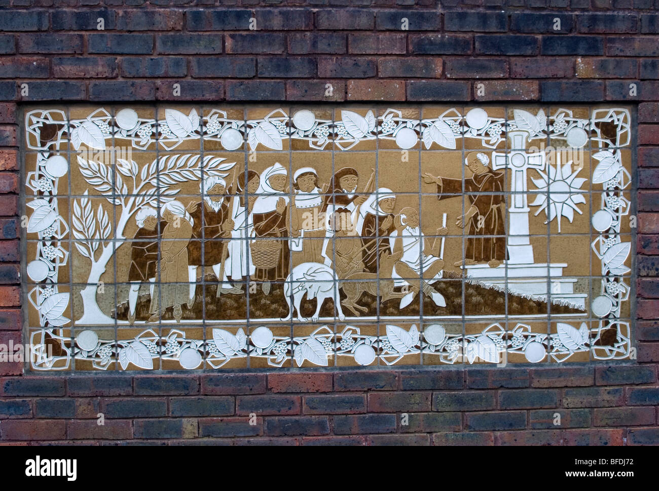 The Friary House is a modern building is on the site of a former ...