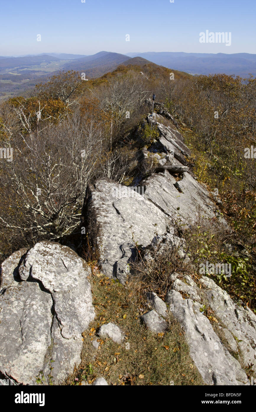 View from Hanging Rock Raptor Observatory Stock Photo - Alamy