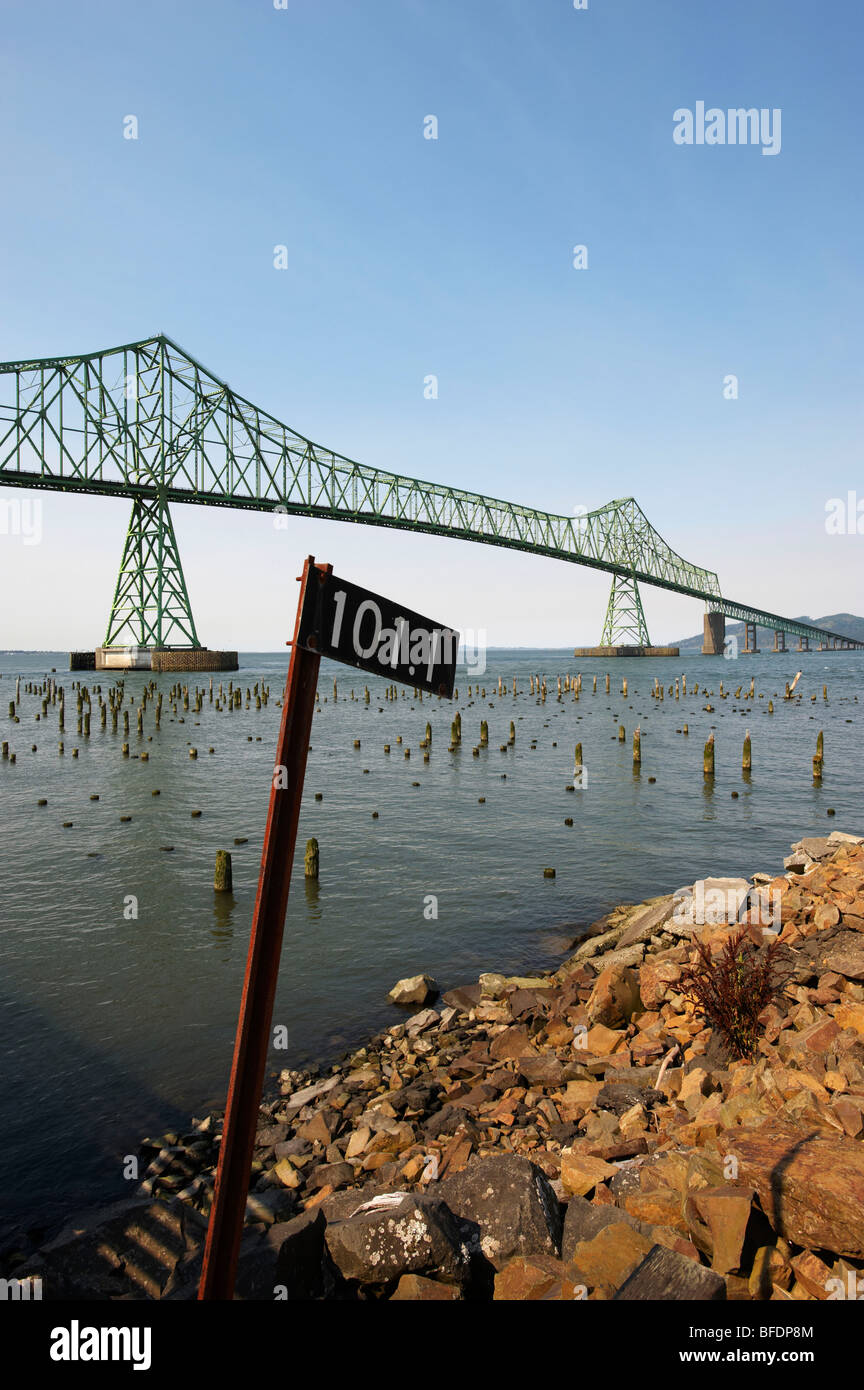 The Astoria-Megler Bridge Astoria Oregon USA Stock Photo - Alamy