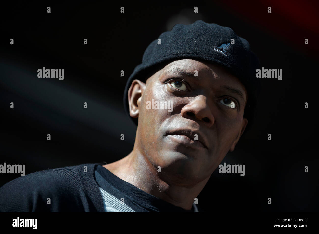 Samuel Jackson Wax Model Hollywood California USA Stock Photo - Alamy