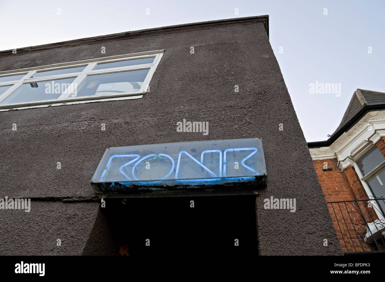 Kinks Konk recording studio facade, Hornsey, London Stock Photo - Alamy