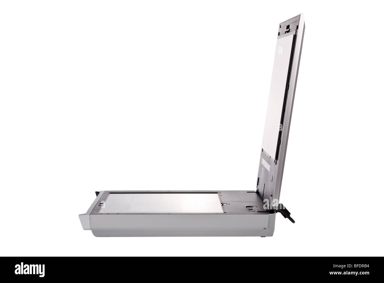 Flatbed scanner isolated on white background Stock Photo - Alamy