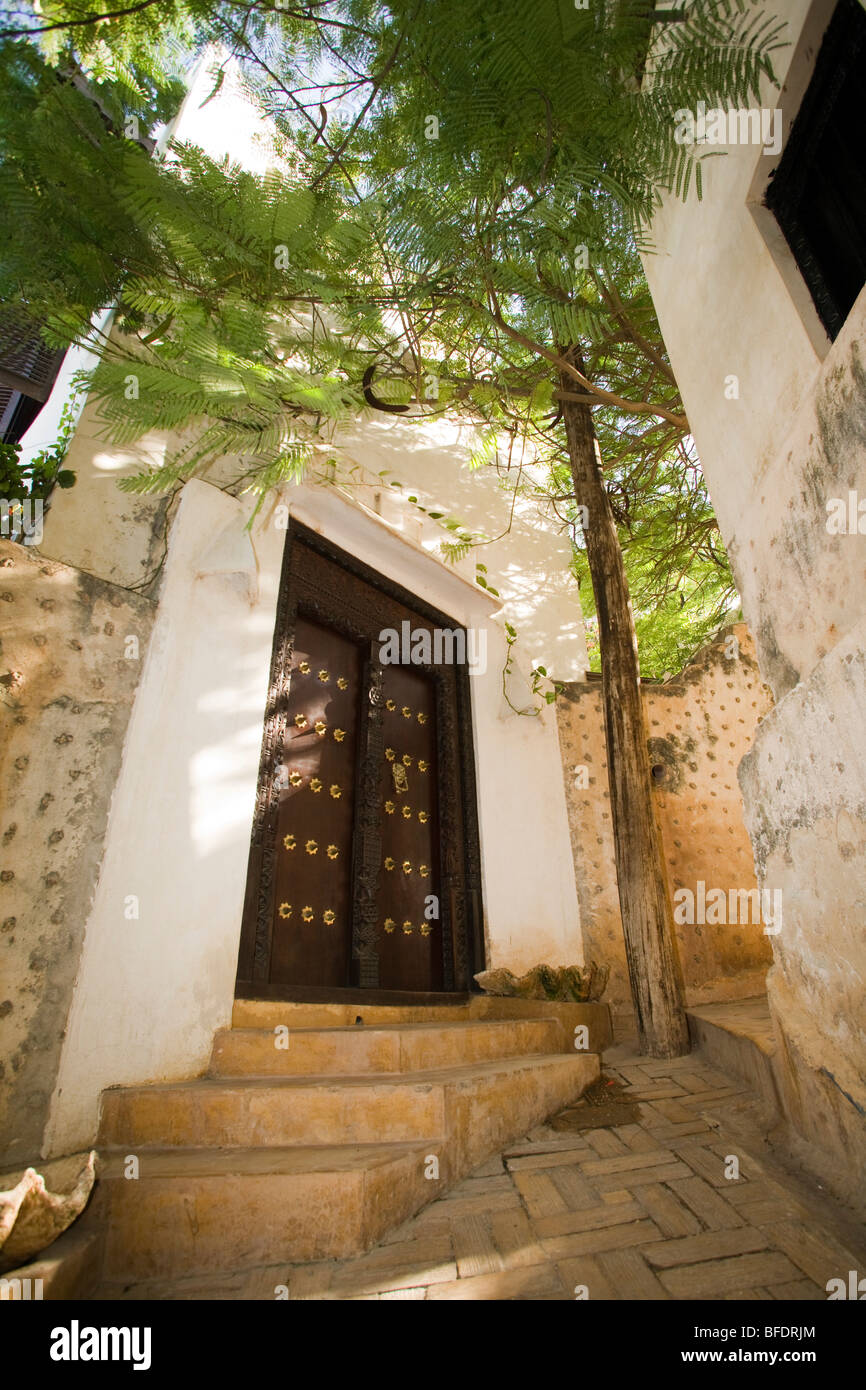 Street scene Shela Village - Lamu Island, Kenya Stock Photo - Alamy