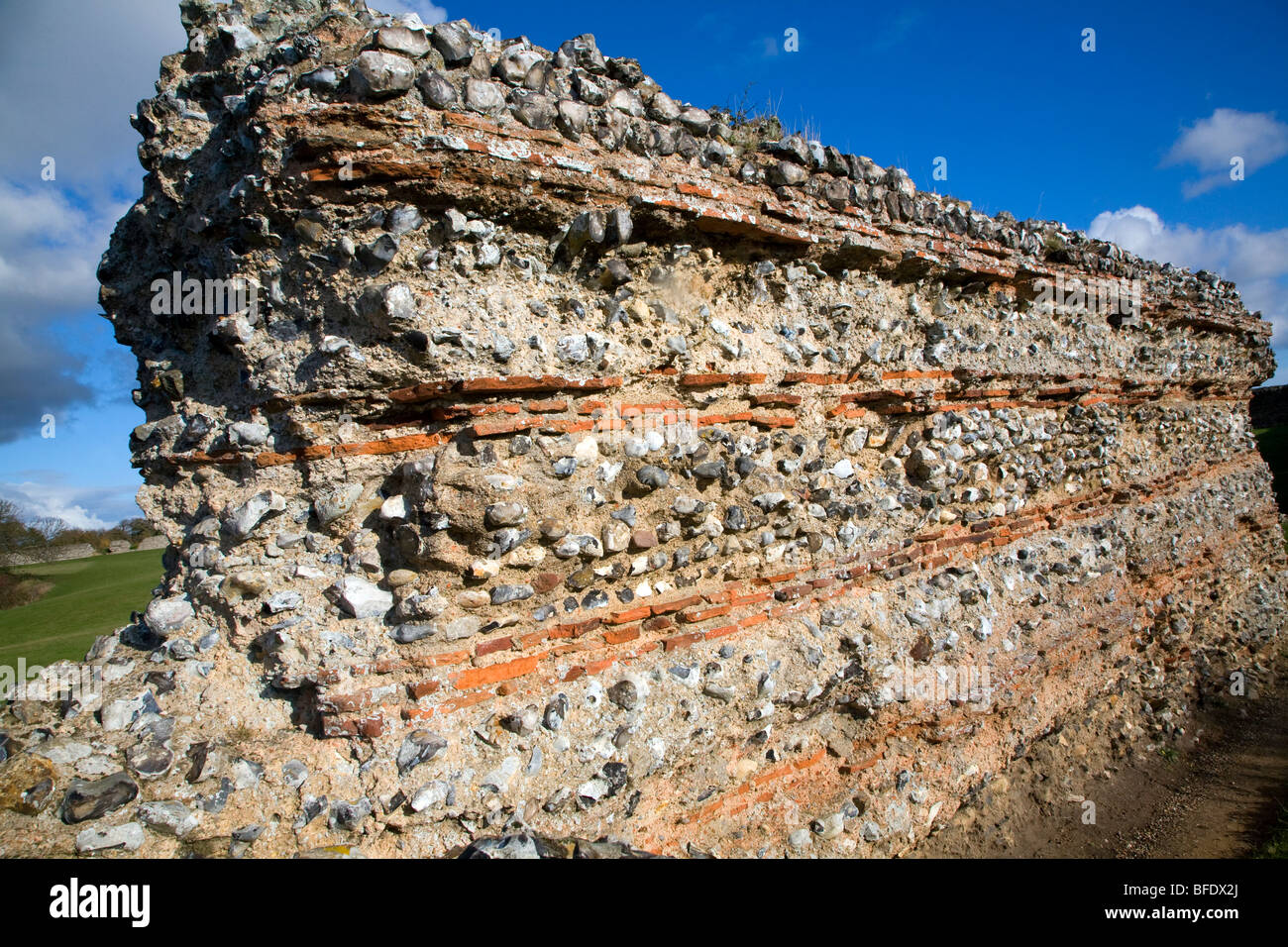 Burgh castle roman fort hi-res stock photography and images - Alamy
