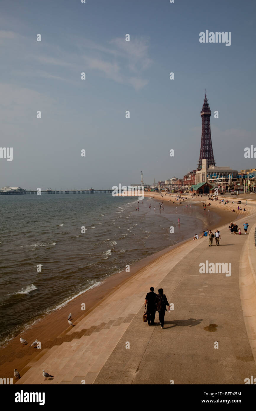 The Promenade, Blackpool Stock Photo - Alamy