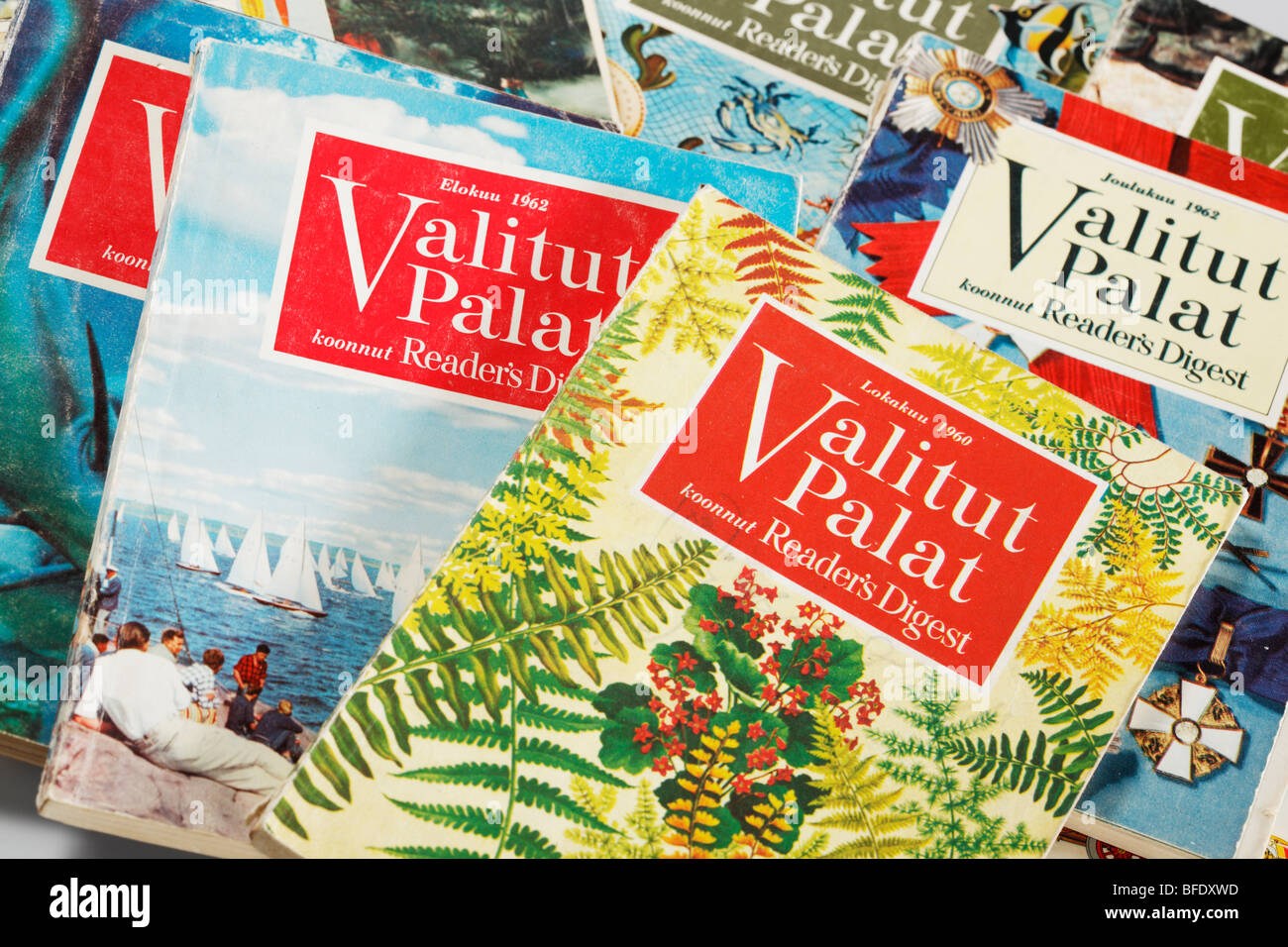 Finnish Readers Digest Valitut Palat magazines from 1960s. EDITORIAL ...