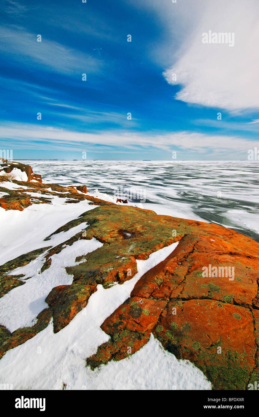 Killarney provincial park winter hi-res stock photography and images ...