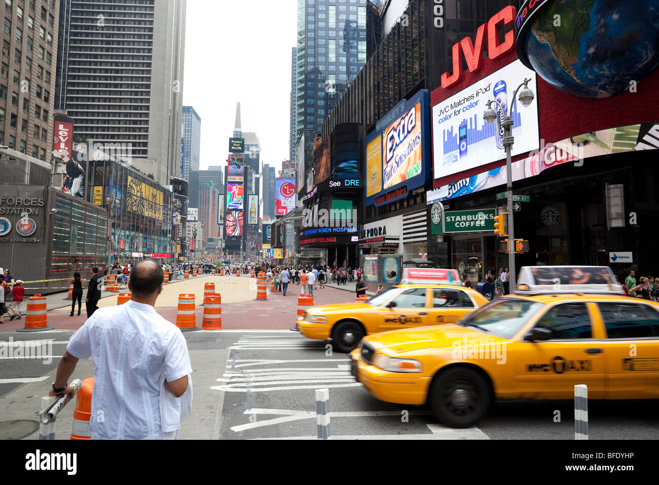 Street scene in Times Square, New York City, USA Stock Photo - Alamy