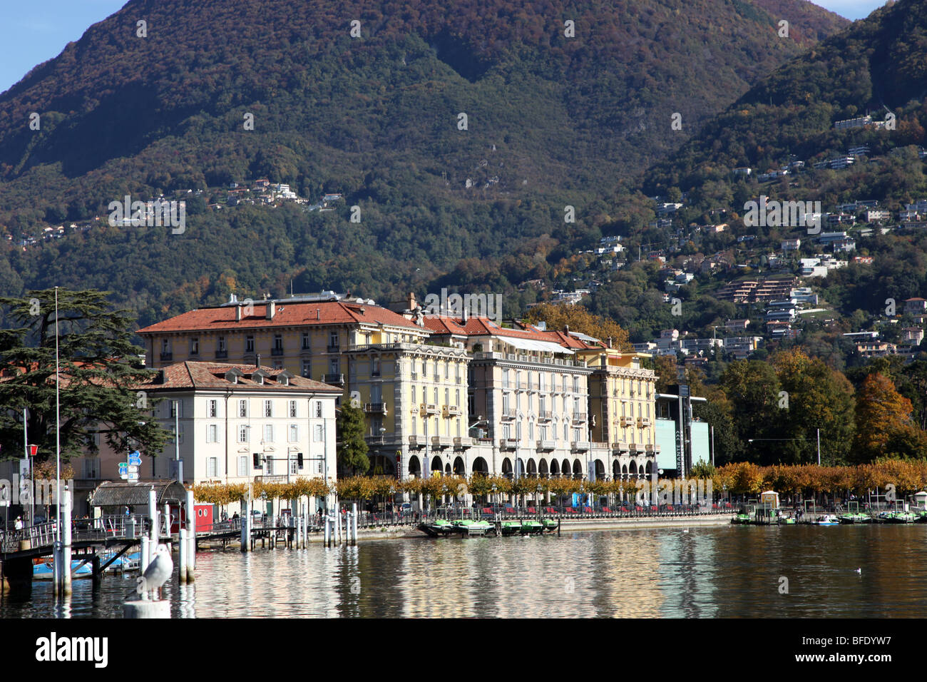 Lugano tourism hi-res stock photography and images - Alamy