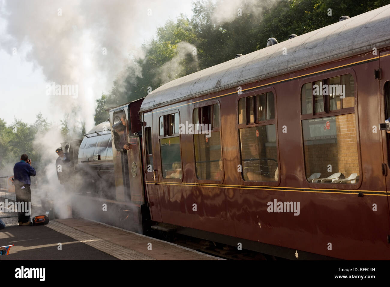 Ribble Steam Railway Preston Lancashire Stock Photo - Alamy