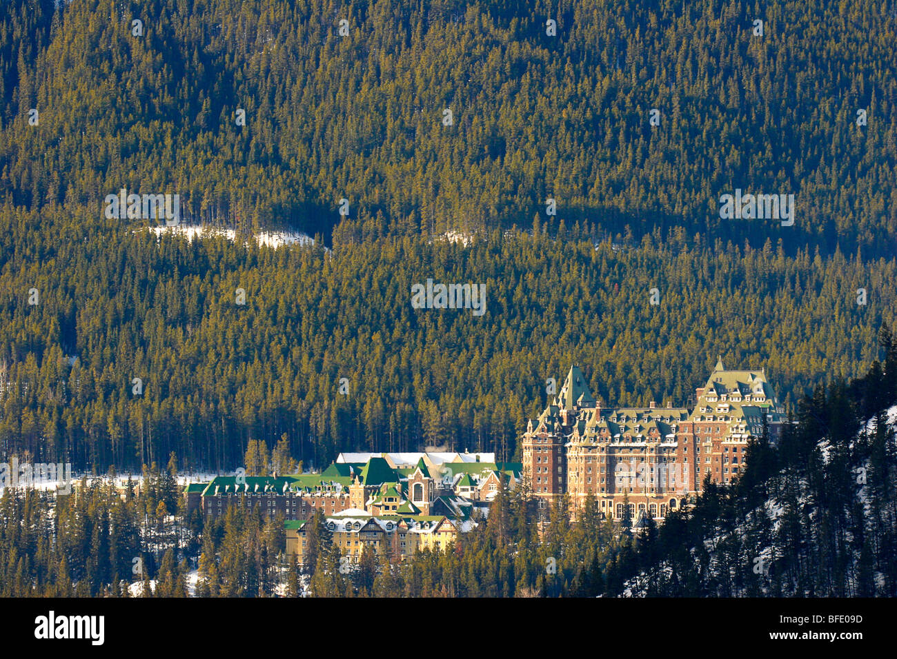 Banff Springs Hotel, a heritage hotel, formerly Canadian Pacific, now ...