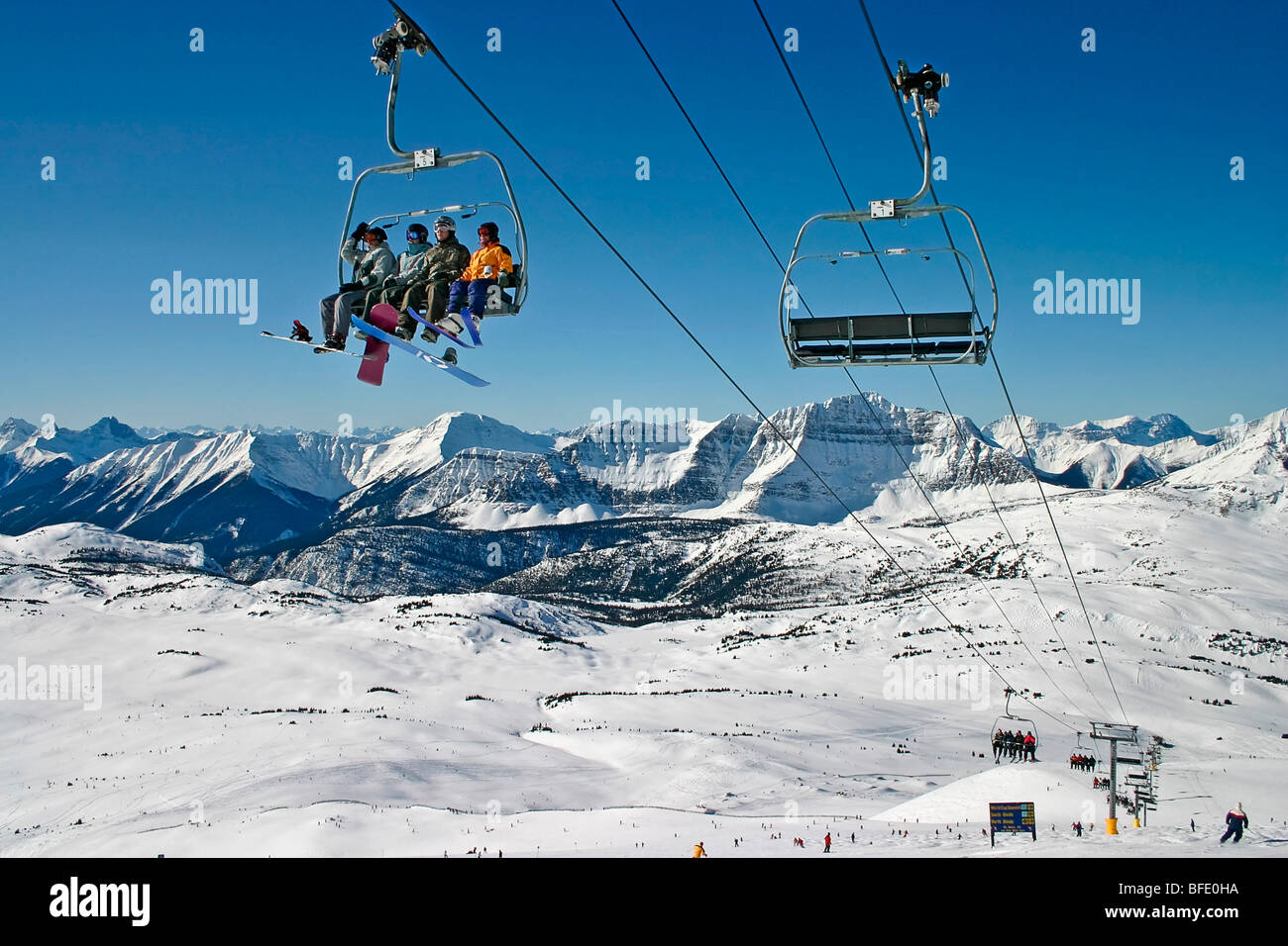 Alberta sunshine ski resort hi-res stock photography and images - Alamy