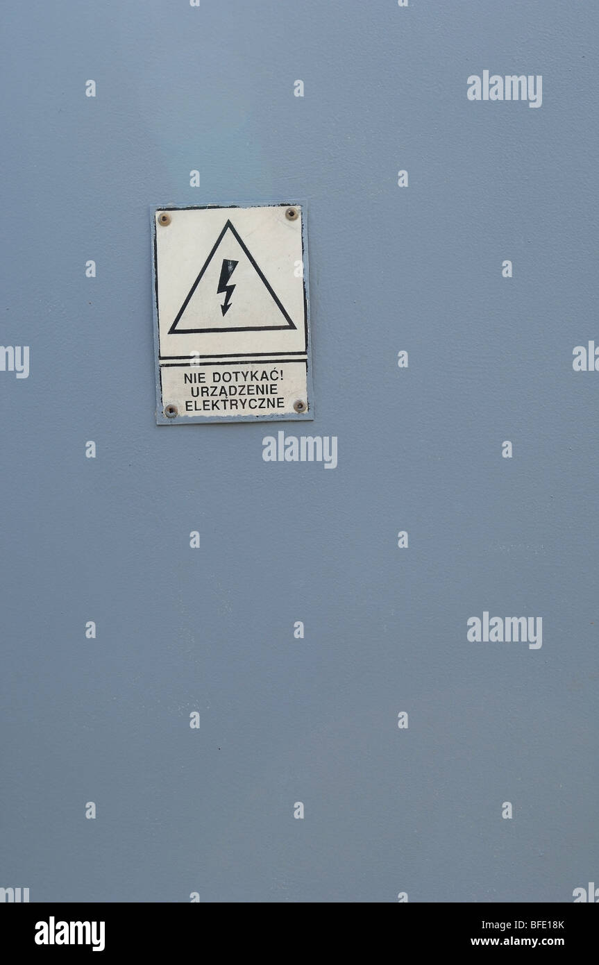Electrical Panel, Poland, Europe Stock Photo - Alamy